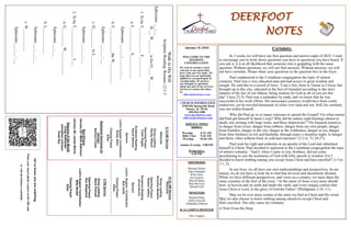 Deerfoot Church of Christ 1 15 2023 | PPT