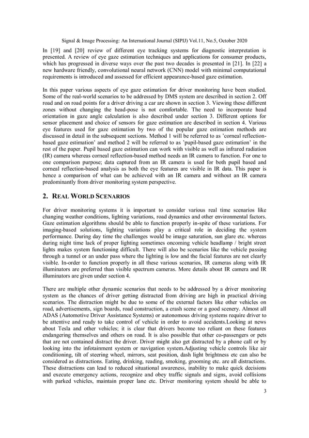 Eye Gaze Estimation Invisible And Ir Spectrum For Driver Monitoring System Pdf