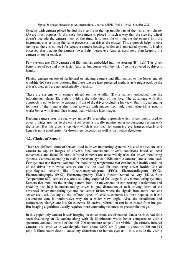 Eye Gaze Estimation Invisible And Ir Spectrum For Driver Monitoring System Pdf