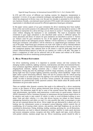 Eye Gaze Estimation Invisible and IR Spectrum for Driver Monitoring System | PDF