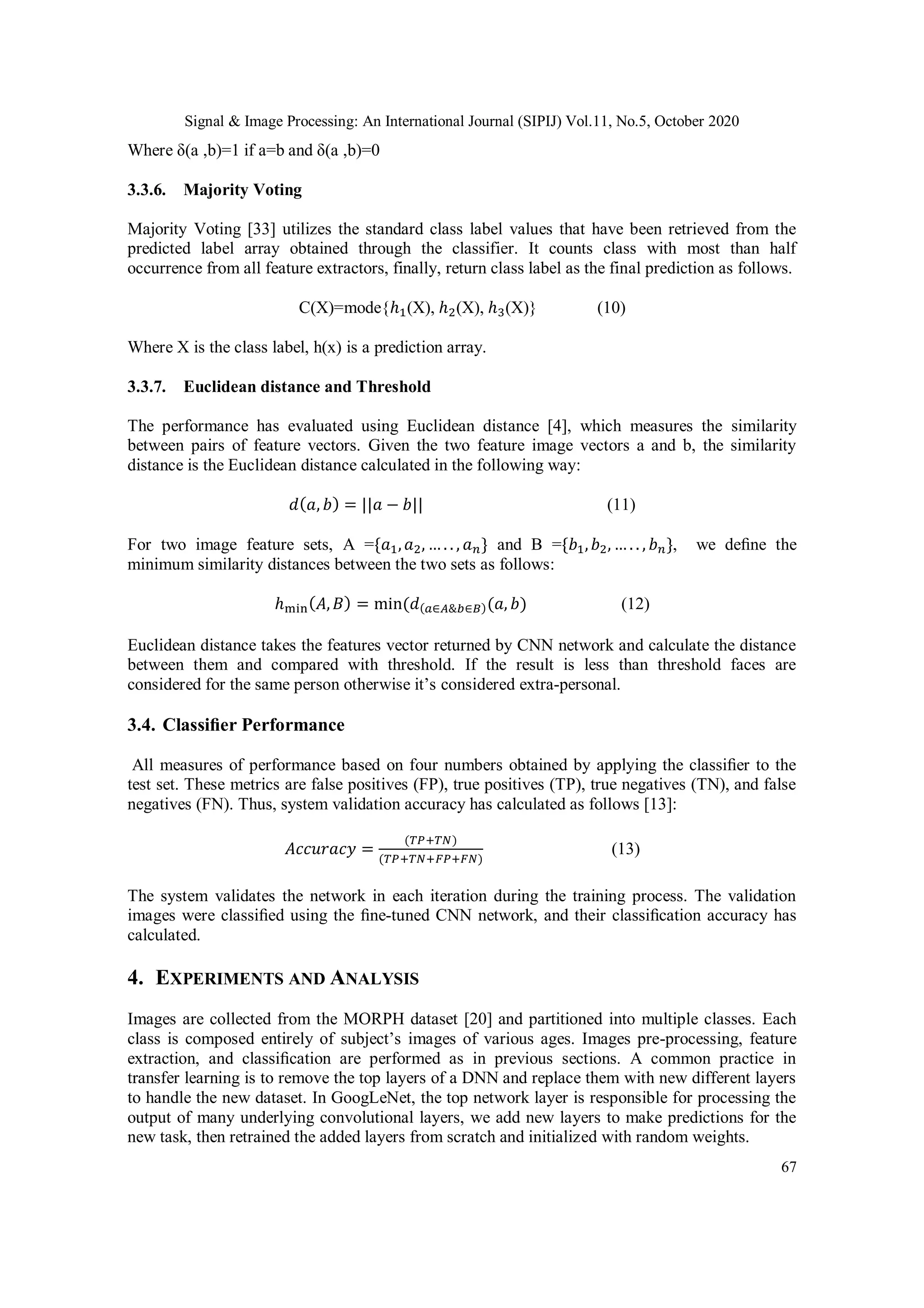 Face Verification Across Age Progression using Enhanced Convolution Neural Network | PDF