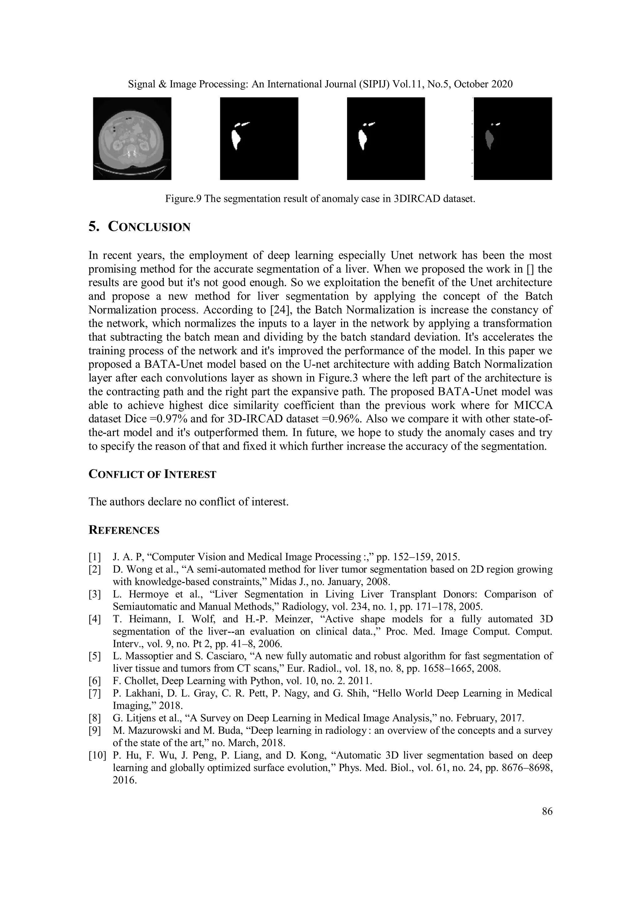 Bata-Unet: Deep Learning Model for Liver Segmentation | PDF