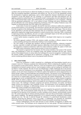 Enhanced scene text recognition using deep learning based hybrid attention recognition network | PDF