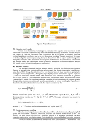 Enhanced scene text recognition using deep learning based hybrid attention recognition network | PDF