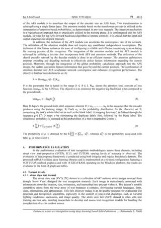 Enhanced scene text recognition using deep learning based hybrid attention recognition network | PDF