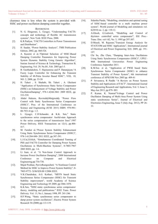 Modelling & Simulation of Power Oscillation Damping Controller | PDF