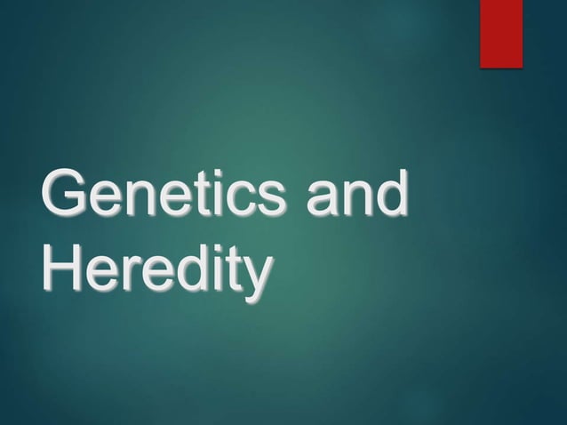 Introduction To Genetics Ppt Gardening Home And Garden