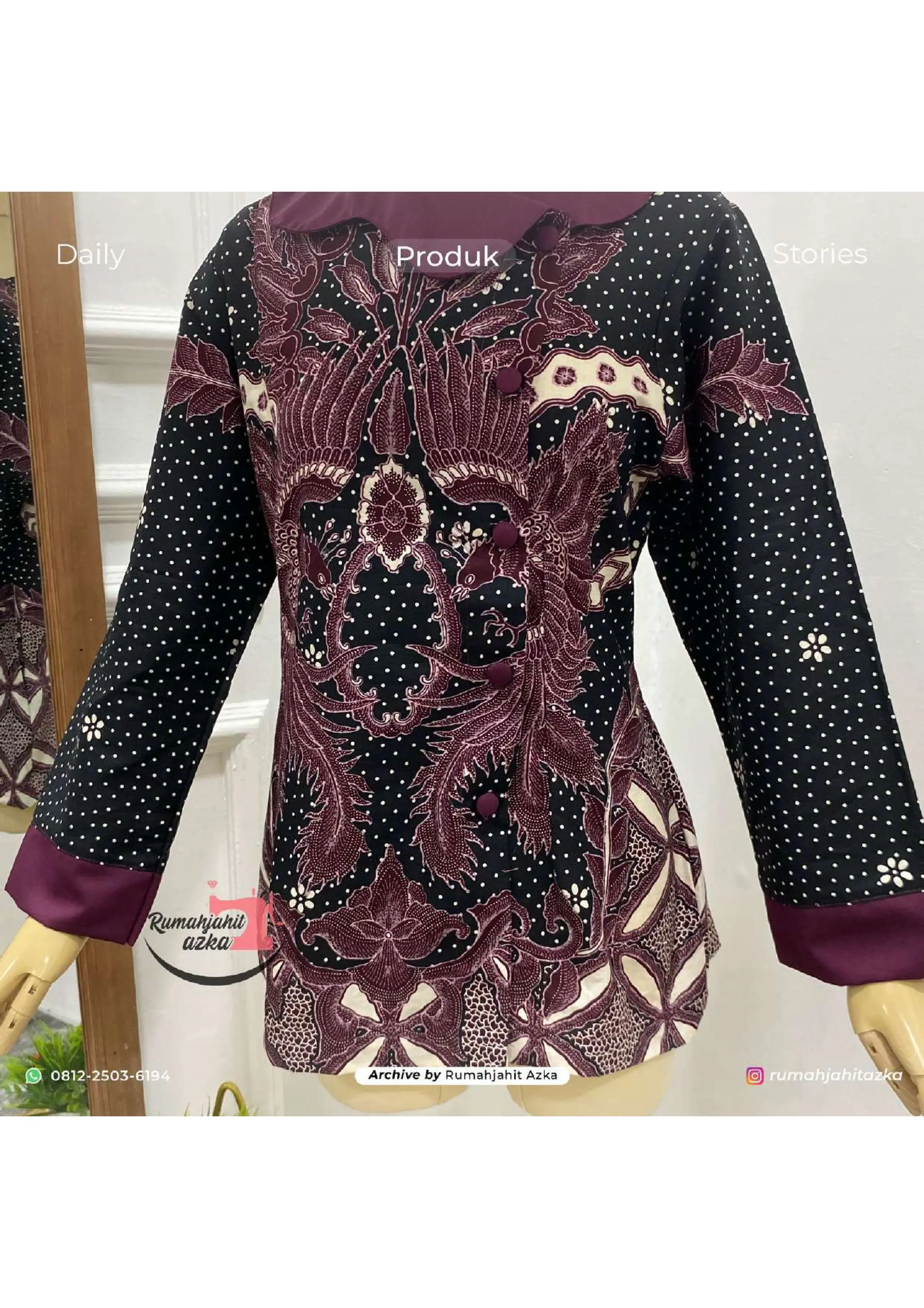 Jasa Jahit Baju Batik Wanita by Rumah Jahit Azka | PDF