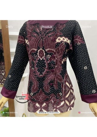 Jasa Jahit Baju Batik Wanita by Rumah Jahit Azka | PDF