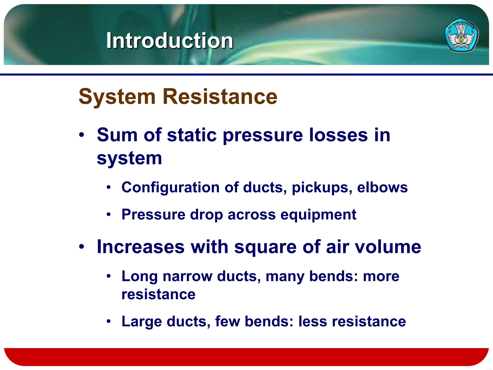 fan and its components in details in calculation | PPT