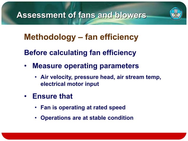 fan and its components in details in calculation | PPT | Home ...