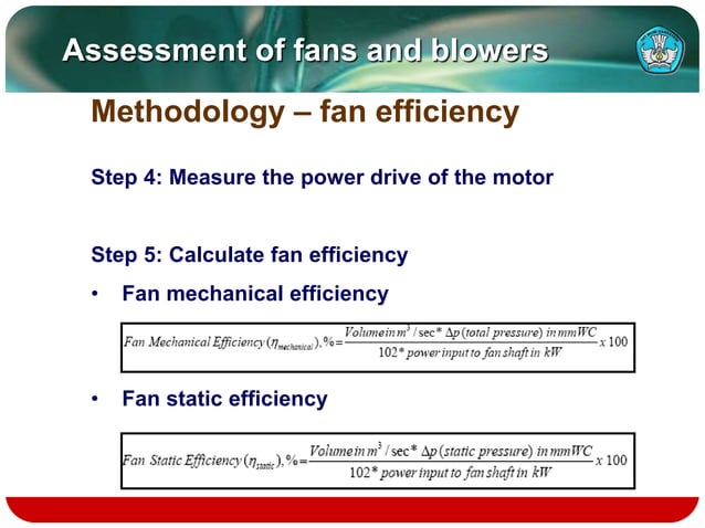 fan and its components in details in calculation | PPT | Home ...