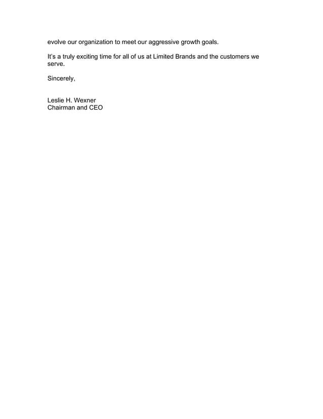 limited brands annual report 2004 letter_text | PDF