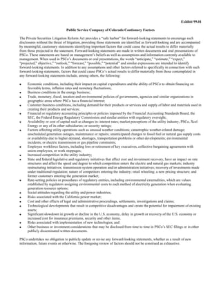 xcel energy PSCo_10Q_Q32008 | PDF