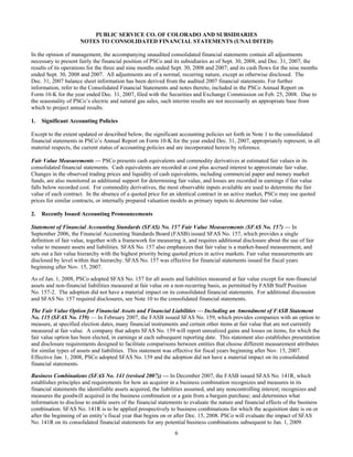 xcel energy PSCo_10Q_Q32008 | PDF
