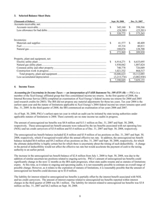 xcel energy PSCo_10Q_Q32008 | PDF