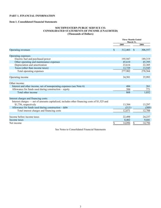 xcel energy 10qSPS | PDF
