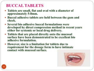 Formulation and evaluation of Muco adhesive Buccal Tablets of Rampril ...
