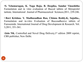 Formulation and evaluation of Muco adhesive Buccal Tablets of Rampril ...