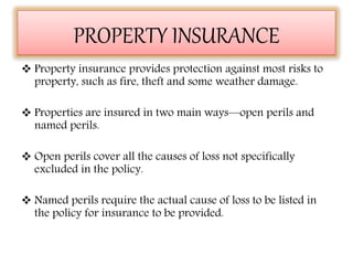 property insurance | PPTX