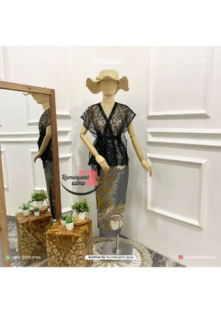 Jahit Set Kebaya Outer by Rumah Jahit Azka | PDF