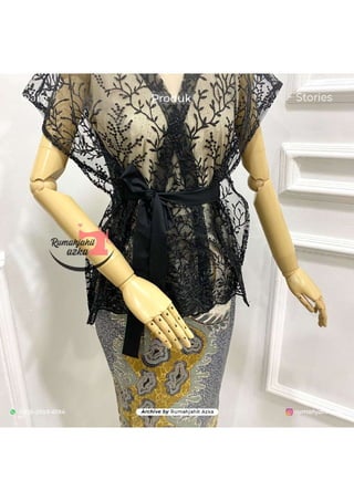 Jahit Set Kebaya Outer by Rumah Jahit Azka | PDF