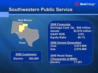 5DESPS_Plan_Xcel_Energy_12052007 | PPT