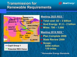 xcel energy 2D SNSPMPlan_Xcel_Energy_12052007 | PPT