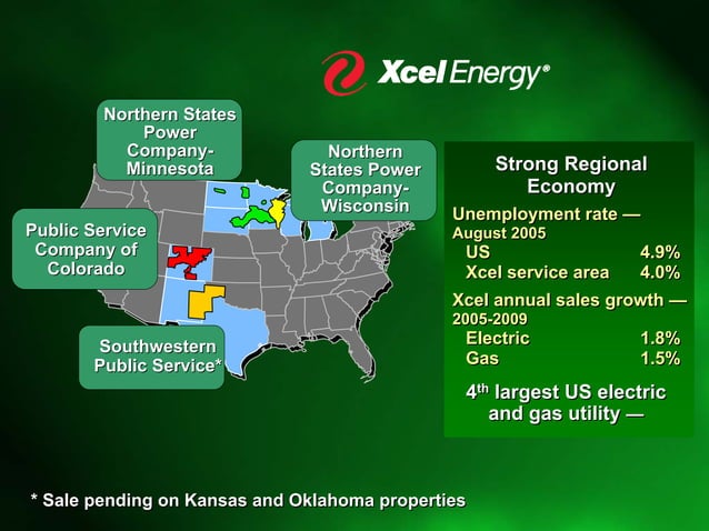 xcel energy Appendix | PPT