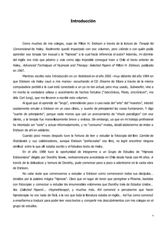 El Legado de Milton Erickson. Pacheco-Leon | DOC