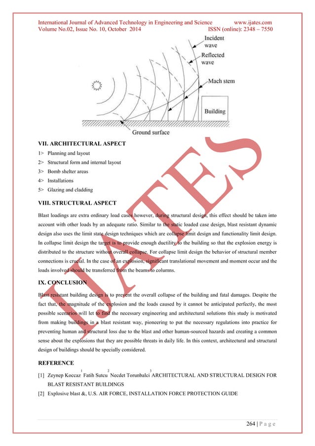 Blast resistant structure | PDF