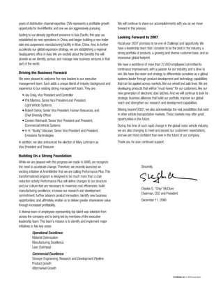 Arvinmeritor armannual06 | PDF