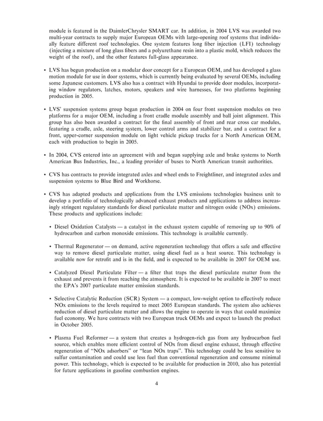 Arvinmeritor 2004 Annual Report | PDF