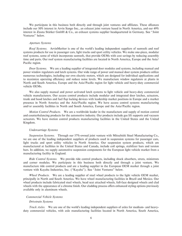 Arvinmeritor 2002 Annua lReport | PDF