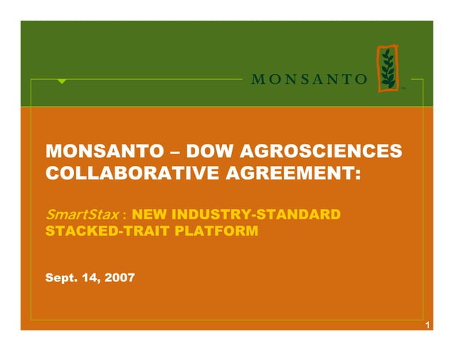 monsanto 09-14-07 | PDF