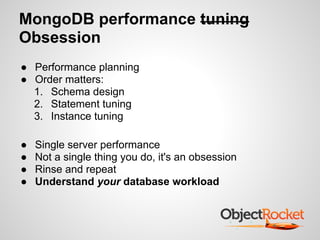 MongoDB Performance Tuning | PDF