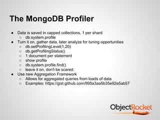 MongoDB Performance Tuning | PDF