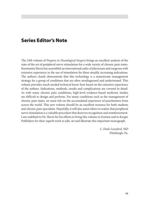 Peripheral Nerve Stimulation Slavin Konstantin V Pdf