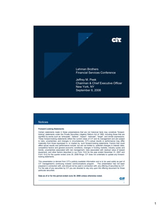 CIT Presentation | PDF