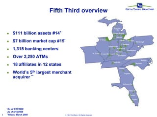 fifth third bancorp InvestorUpdateFinal | PDF