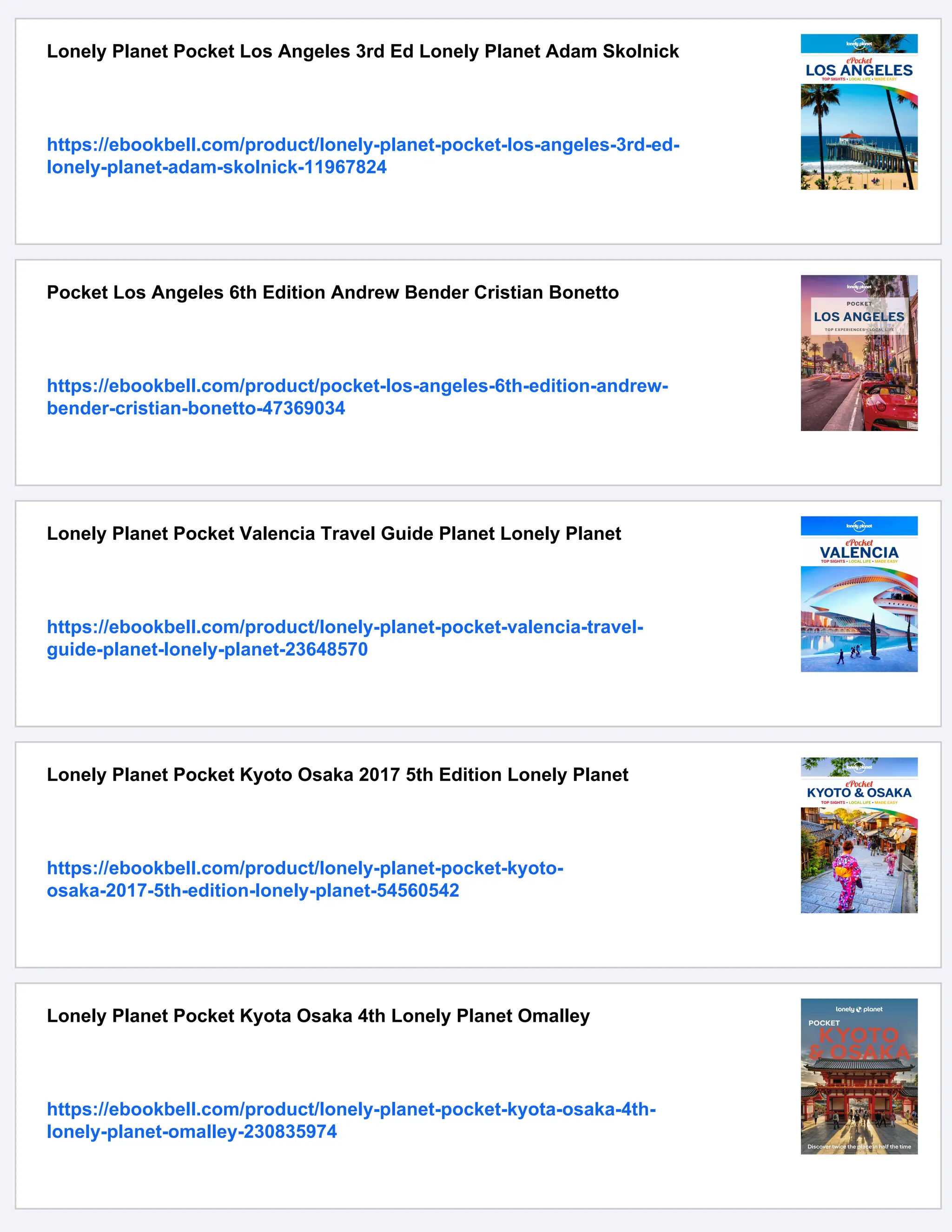 Lonely Planet Pocket Los Angeles Travel Guide Planet Lonely Skolnick | PDF