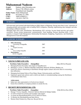 My Resume.. | PDF