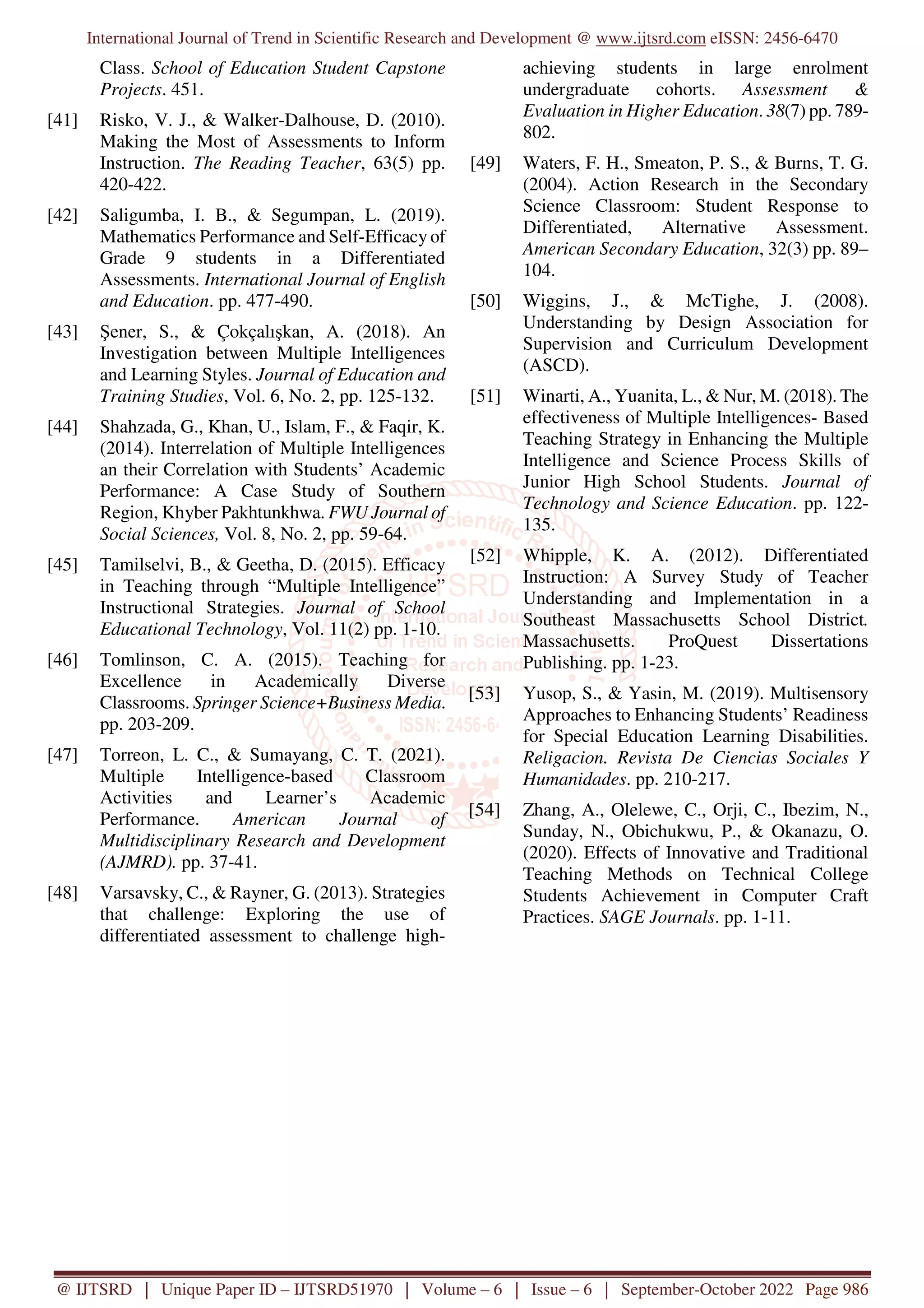 Differentiated Assessment in Araling Panlipunan 10 Enhanced Learning Activities | PDF
