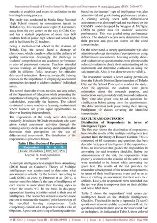 Differentiated Assessment in Araling Panlipunan 10 Enhanced Learning ...