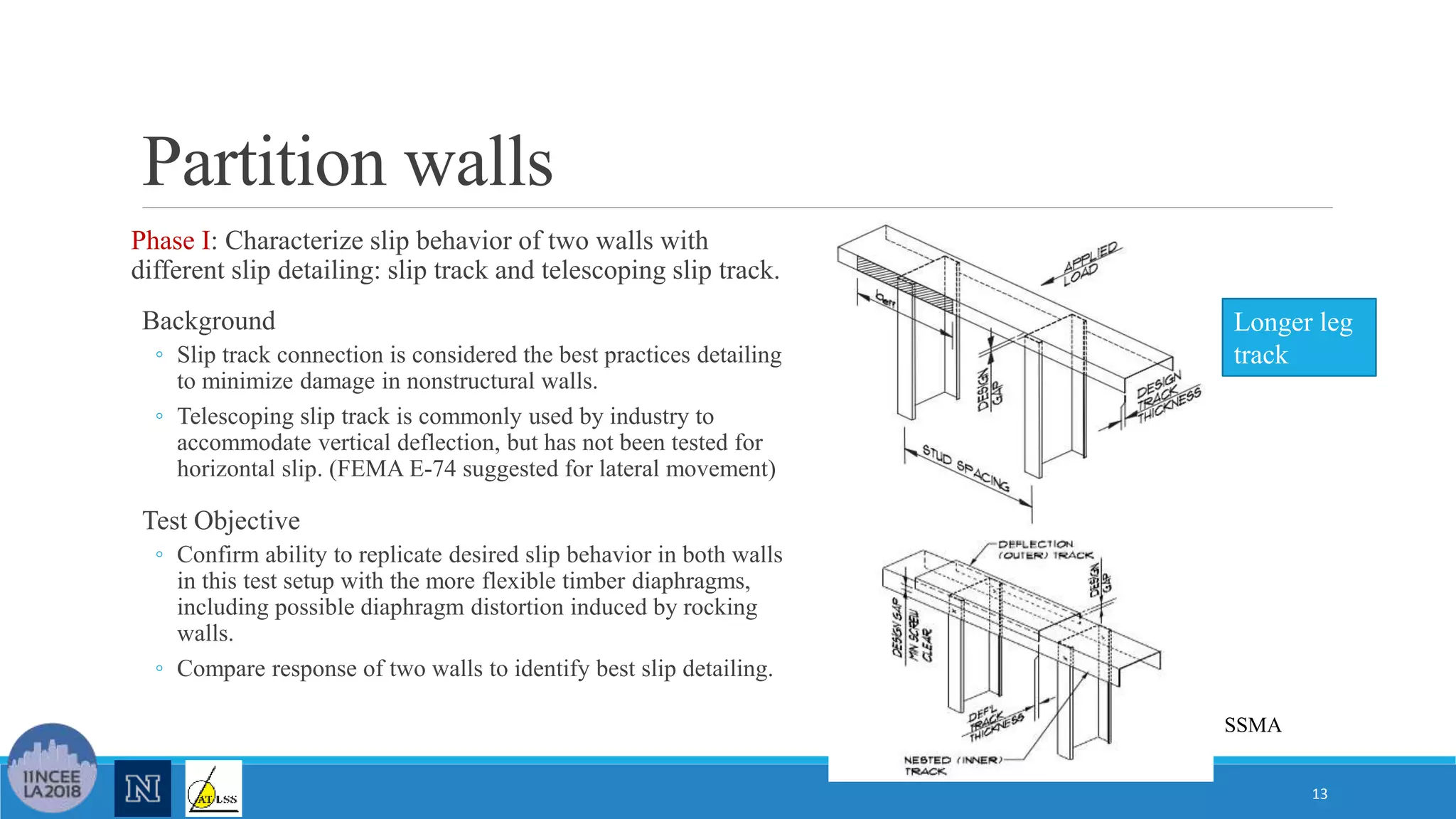 Pre-test Seismic Evaluation of Drywall Partition Walls Integrated with ...