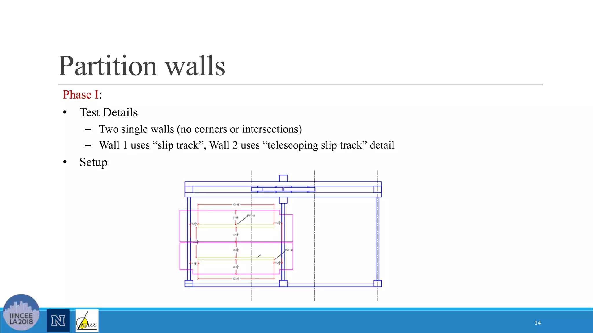 Pre-test Seismic Evaluation of Drywall Partition Walls Integrated with ...