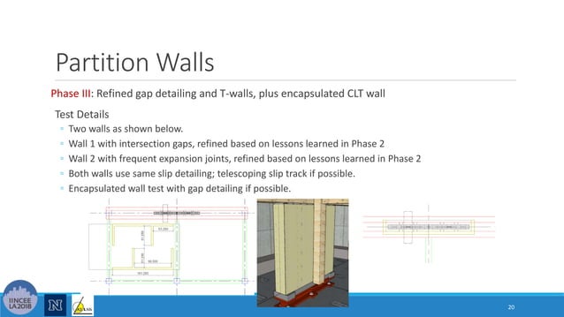 Pre-test Seismic Evaluation of Drywall Partition Walls Integrated with ...