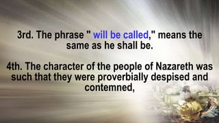 115 Jesus of Nazareth | PPT