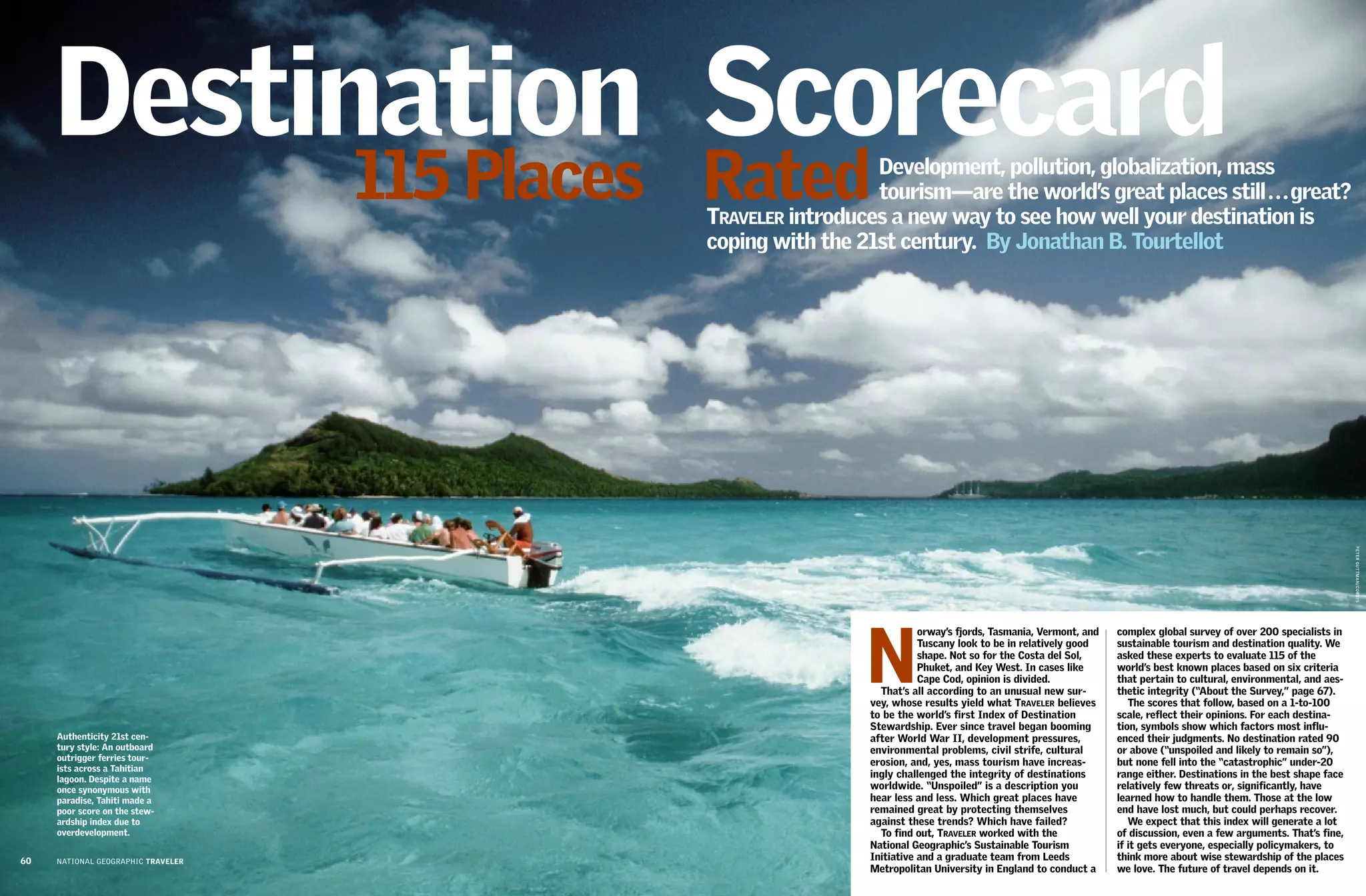 Geotourism Scores 115 Top World Destinations | PDF