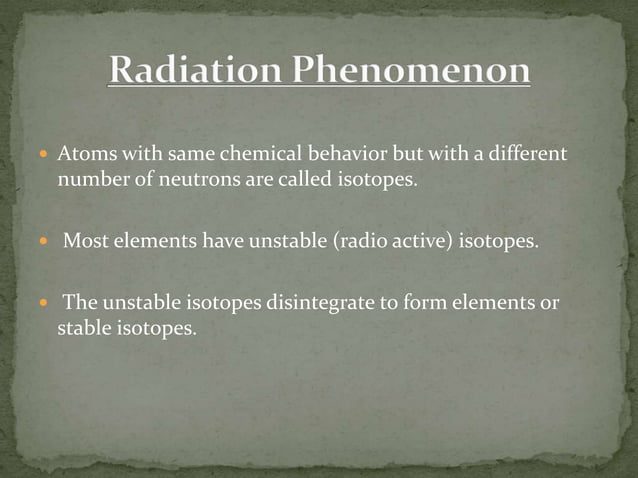 Level Measurement With Radiation Method | PPT